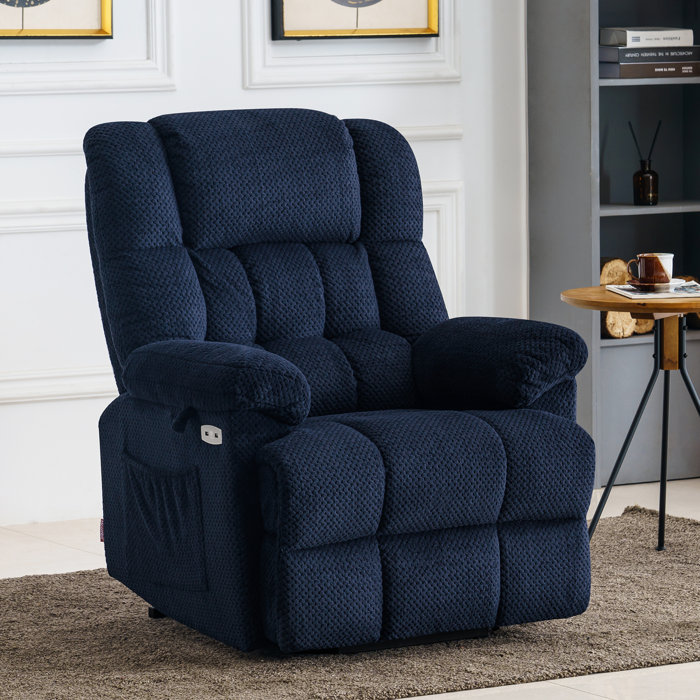 Wade Logan® Schubert Power Lift Recliner Chair with Massage and Heat ...