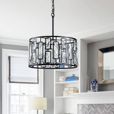 Mercer41 Joly 5 - Light Crystal Empire Chandelier | Wayfair