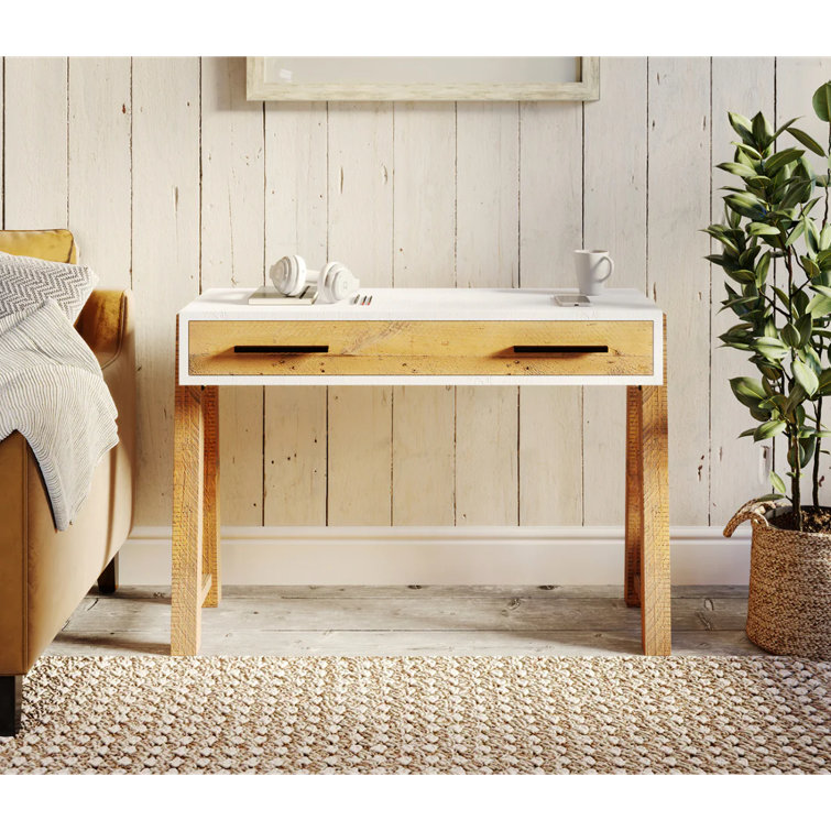Union Rustic Kintla 40cm W Rectangle Writing Desk | Wayfair.co.uk