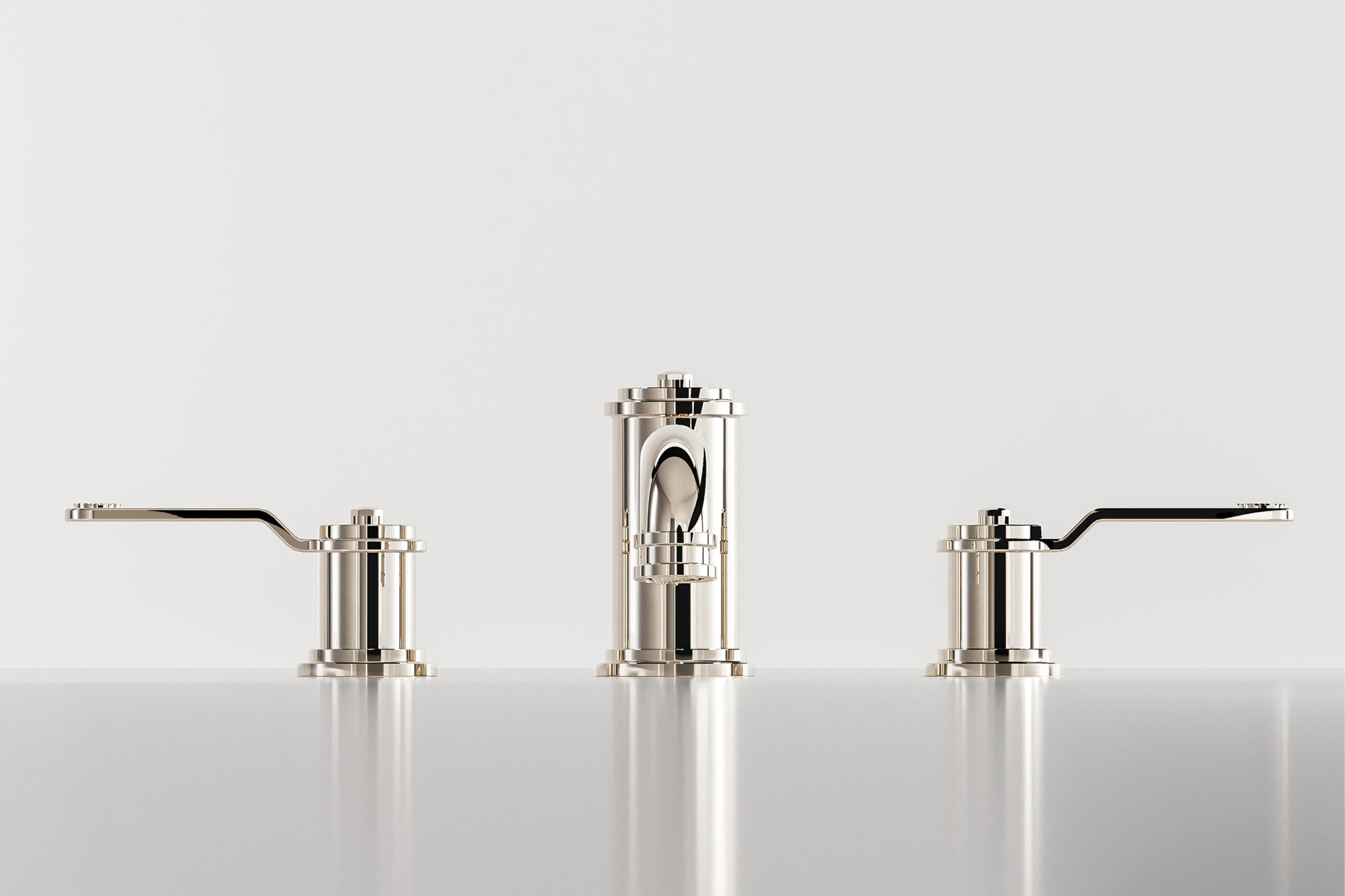 Perrin & Rowe Armstrong™ Widespread Lavatory Lever Handle Faucet with ...