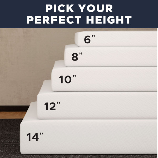 Luuf Cooling Comfort Plush 13 Inch Hybrid Mattress & Reviews | Wayfair