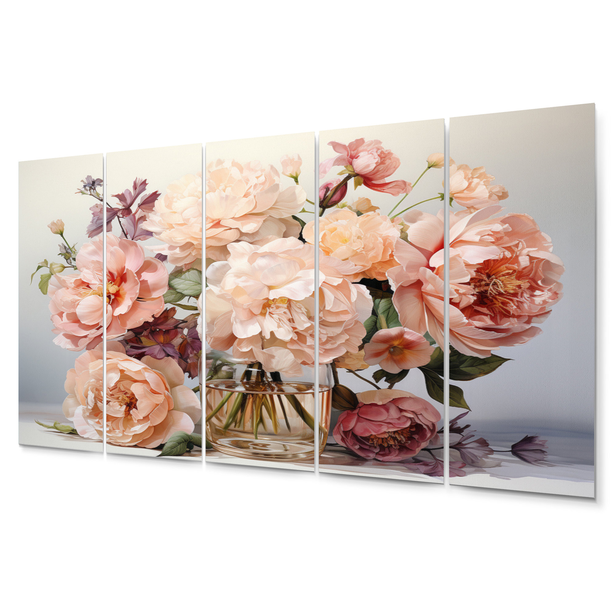 Red Barrel Studio® Perfume Vibrant Elegance II - Fashion Metal Wall Art Set | Wayfair