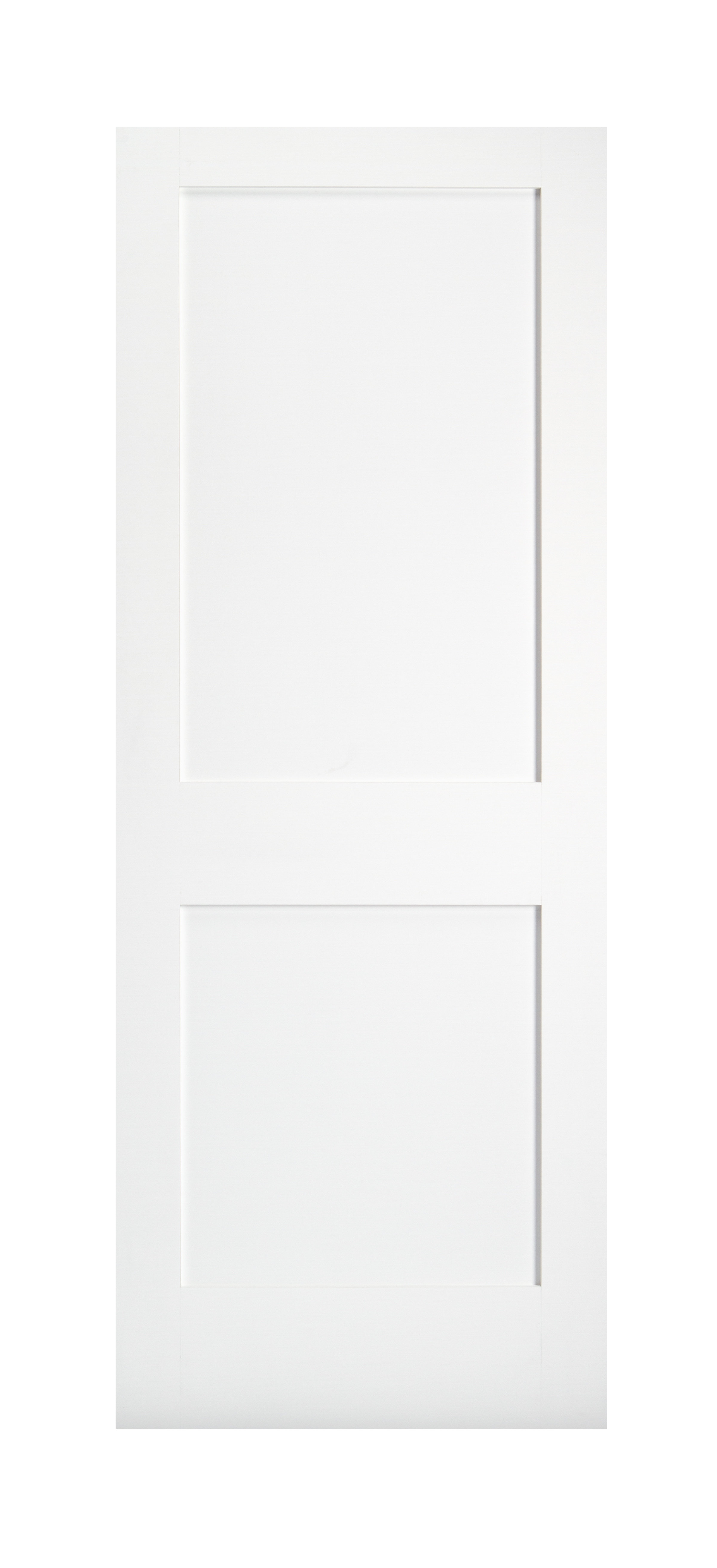 Door to Door Door Company 2 Panel Primed Shaker Style Bifold | Wayfair