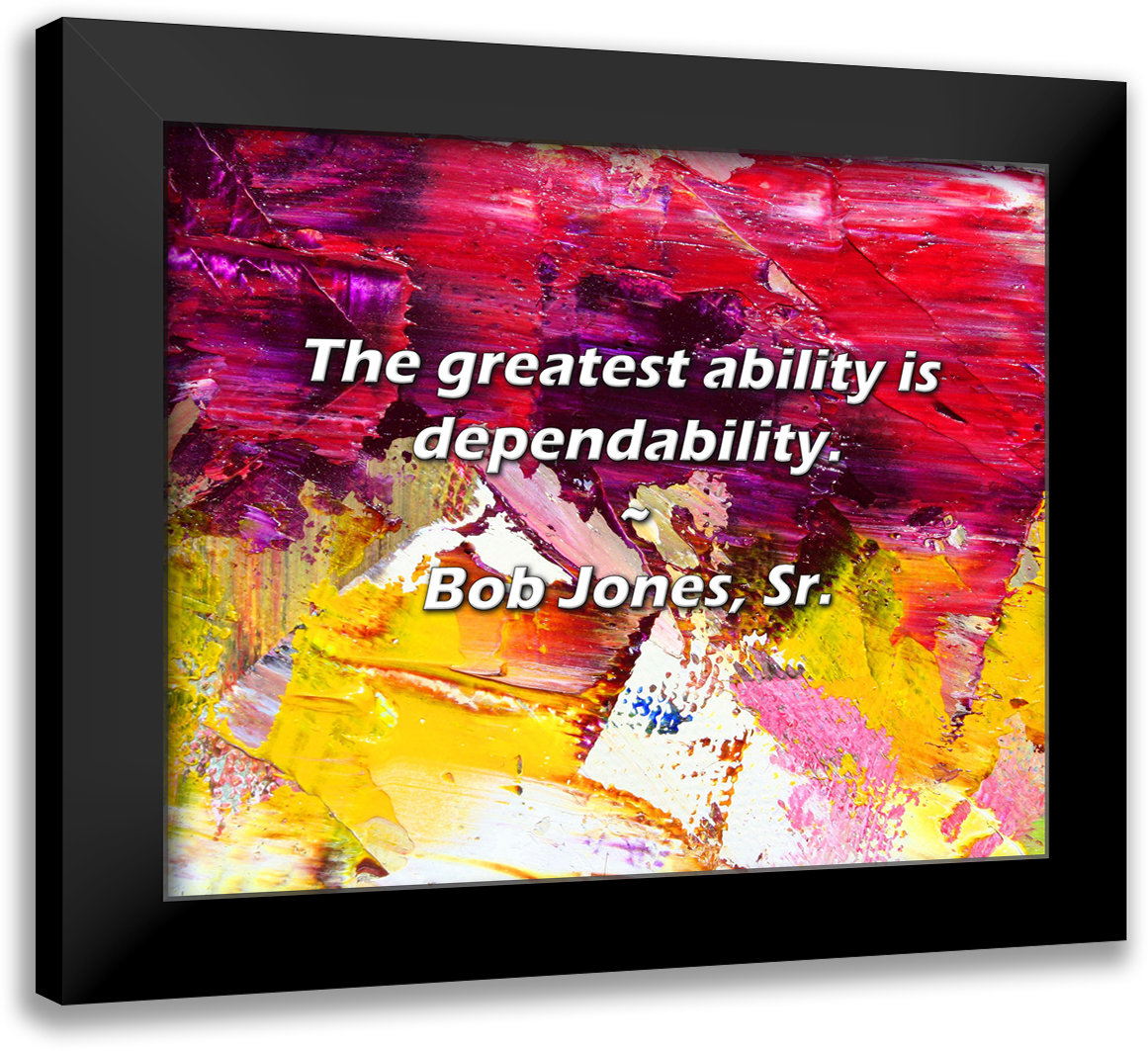 Latitude Run® Bob Jones, Sr. Quote: The greatest ability is ...