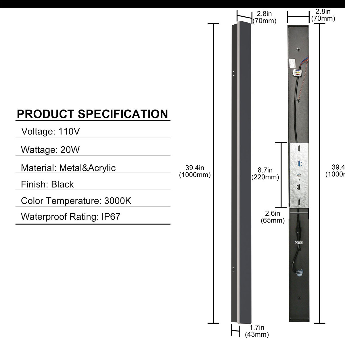Orren Ellis Dropati Aluminum Lantern LED Outdoor Wall Light | Wayfair