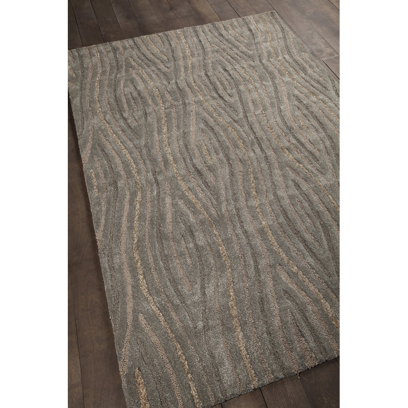 Orren Ellis Lefler Wool Abstract Rug | Wayfair