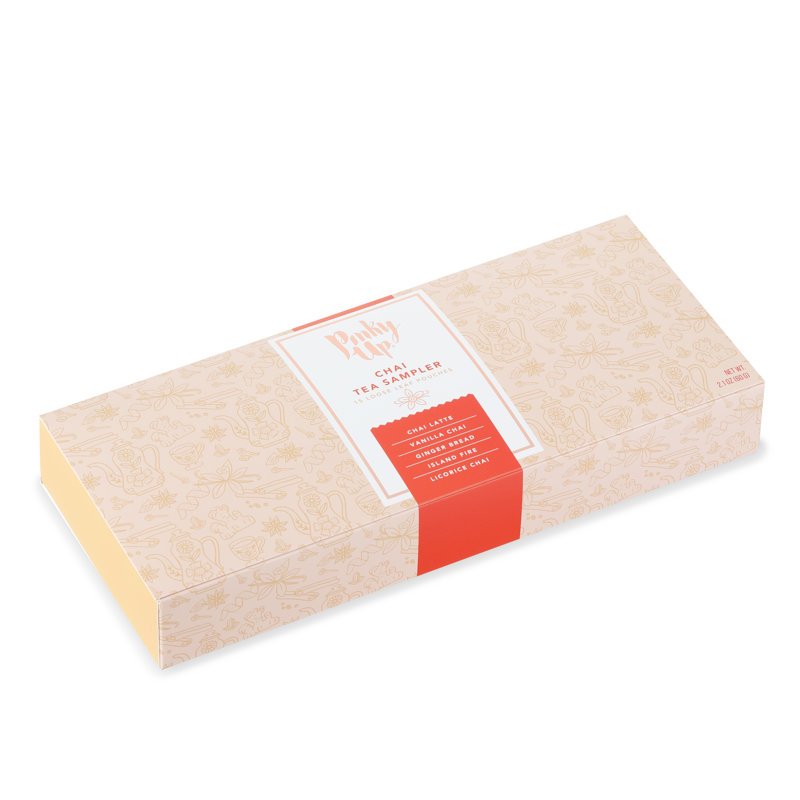 Pinky Up Chai Assortment Loose Leaf Tea Sampler, 15 Pouches | Wayfair