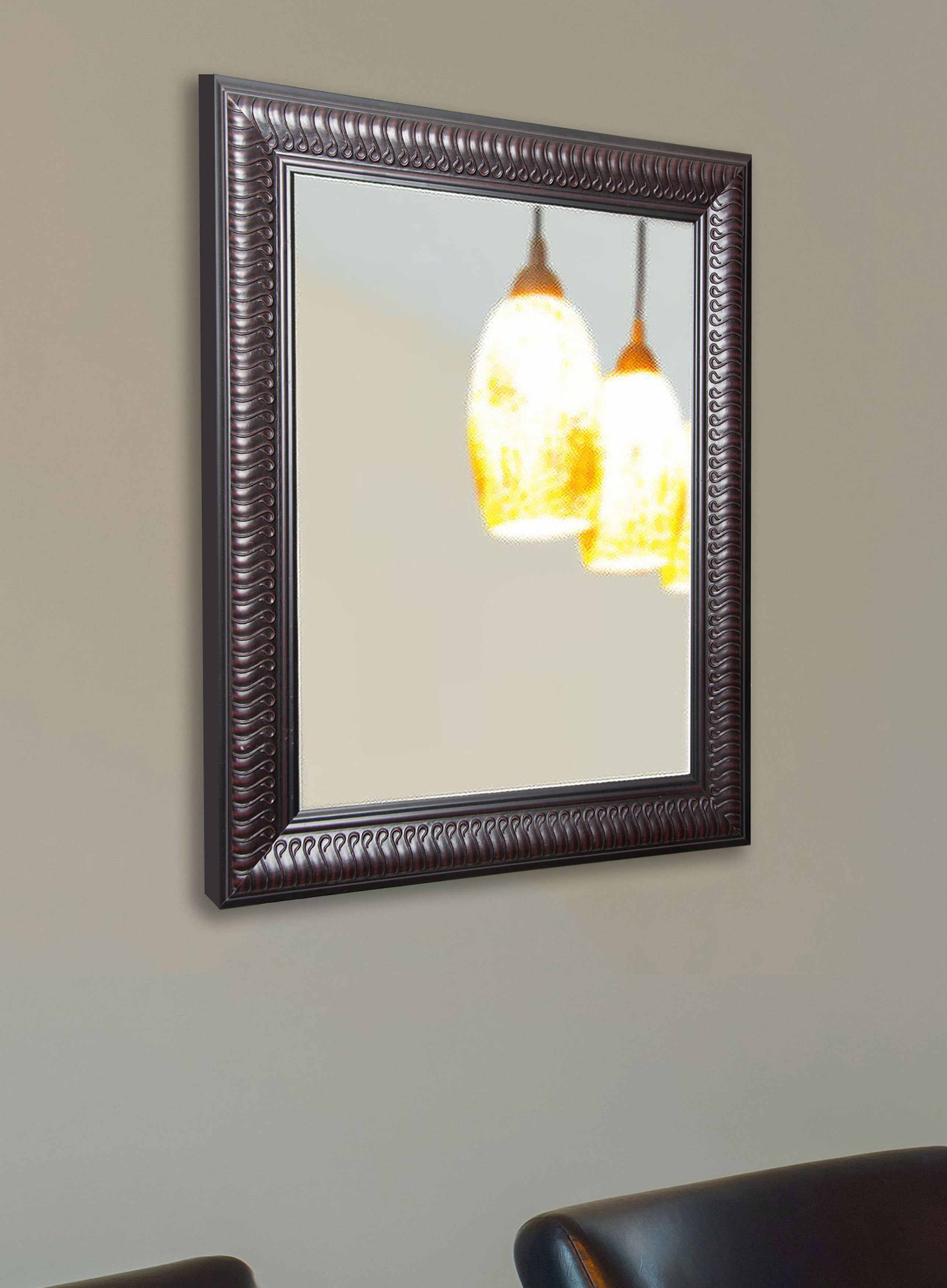 Alcott Hill® SantaClara Rectangle Mahogany Curve Traditional Accent ...