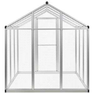 Tucker Murphy Pet™ Outdoor Aviary Walk-in Aviary with Hinged Door Large ...