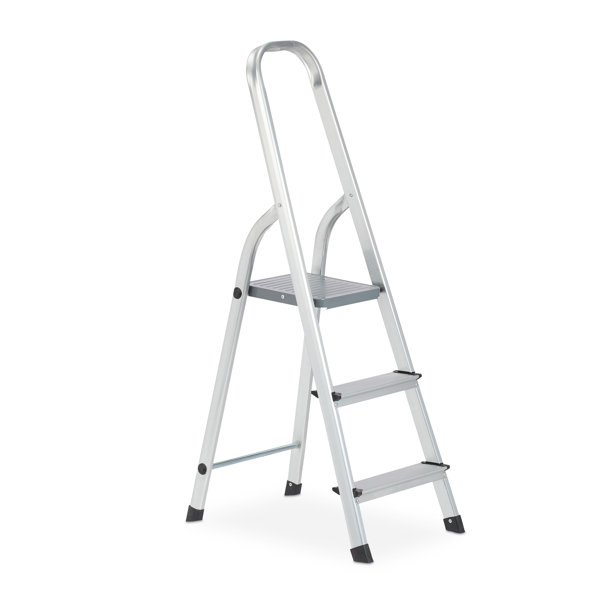 Symple Stuff Wicklund 3-Step Aluminum Step Stool | Wayfair.co.uk
