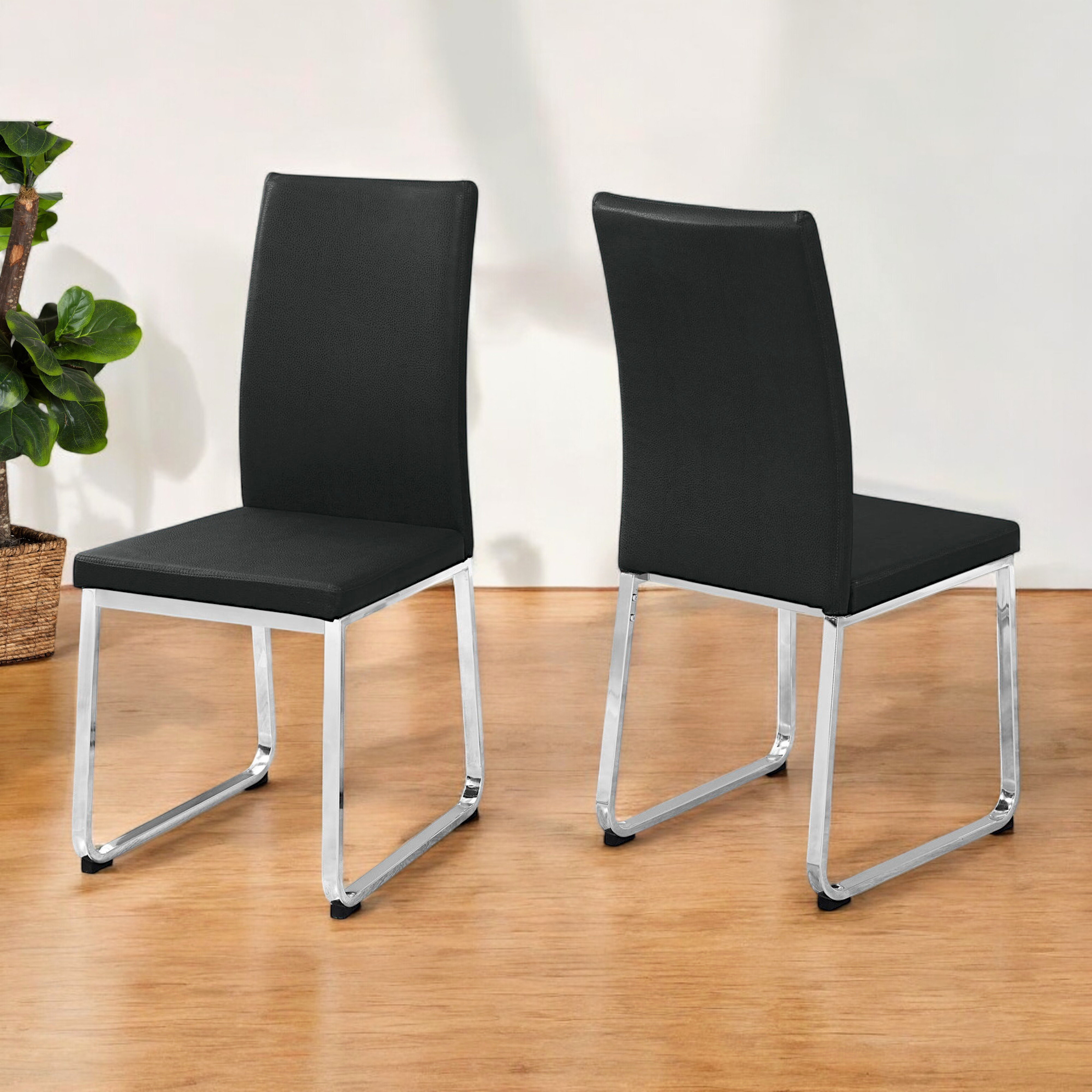 Ivy Bronx Magda Two-Piece Dining Chair Set | Wayfair