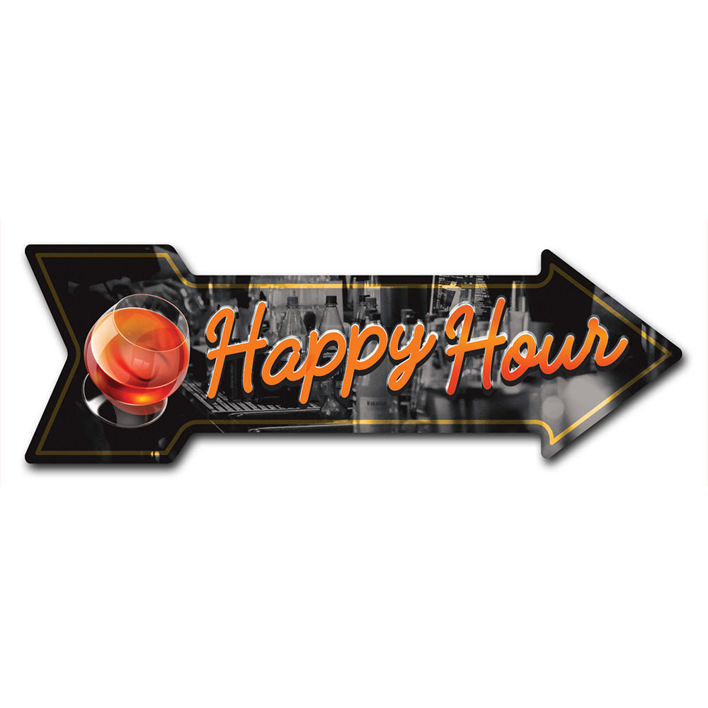 SignMission Happy Hour Sign | Wayfair
