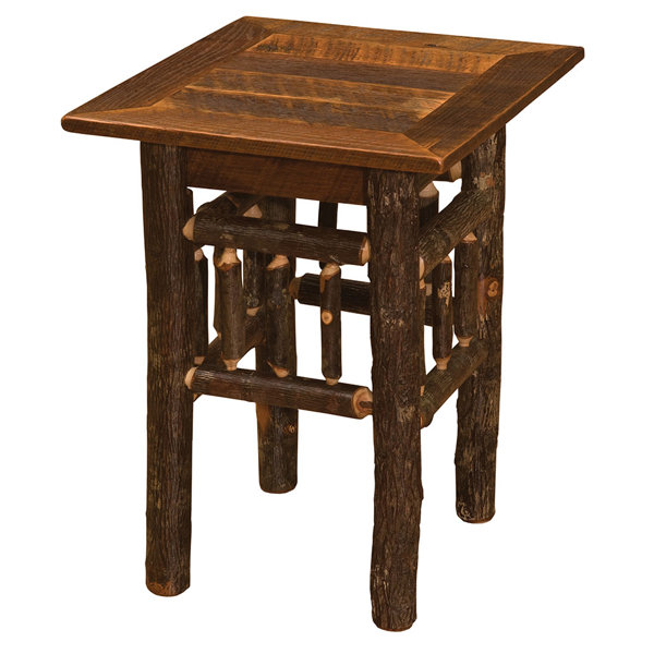Fireside Lodge Hickory Open End Table | Wayfair