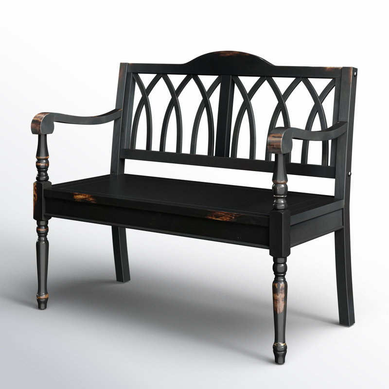 Lark Manor Metinaro Solid Wood Bench & Reviews | Wayfair