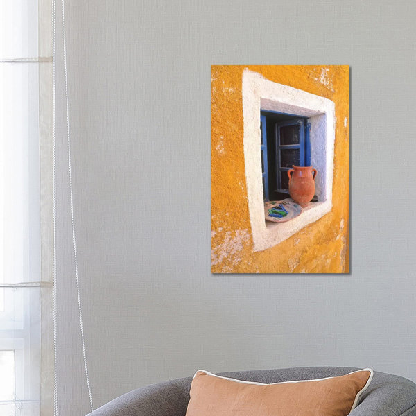 Ophelia & Co. Pottery In Window by Jaynes Gallery - Wrapped Canvas ...