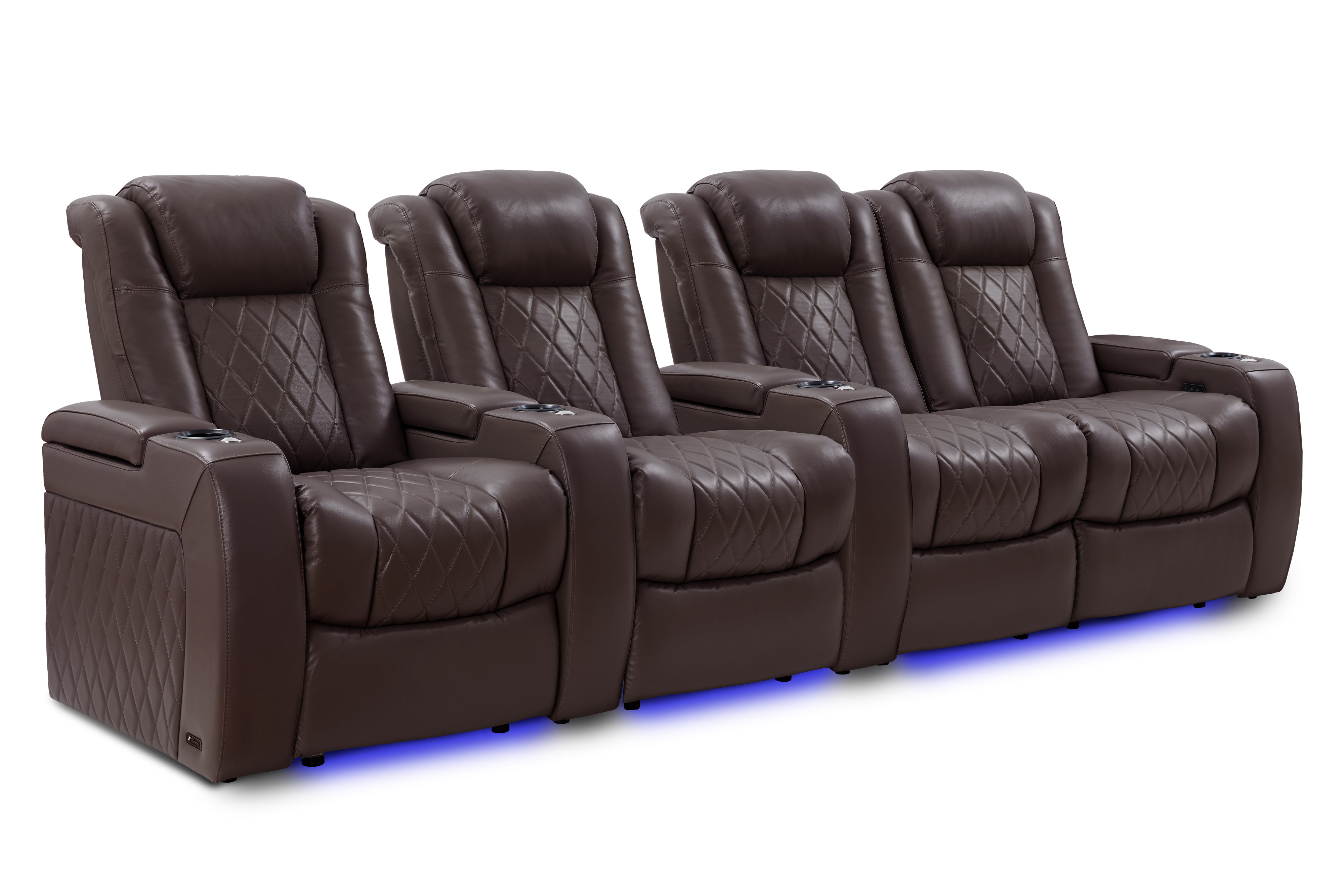 Hokku Designs Valencia Tuscany Home Theatre Seating | Premium Top Grain ...