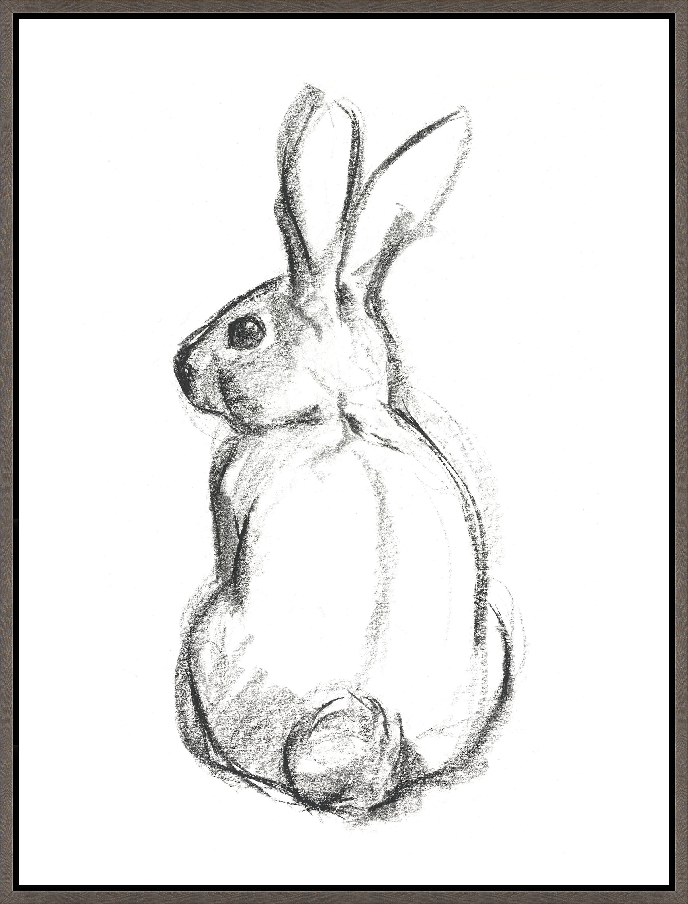 Chelsea Art Studio Richard Ryder " Charcoal Rabbit " by Richard Ryder ...