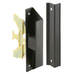 Prime-Line Black, Screen Door Latch and Pull, fits Bay Mills Sliding ...