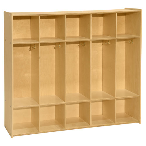 Wood Designs Contender 3 - Tier 5 - Section Cubby Locker & Reviews ...