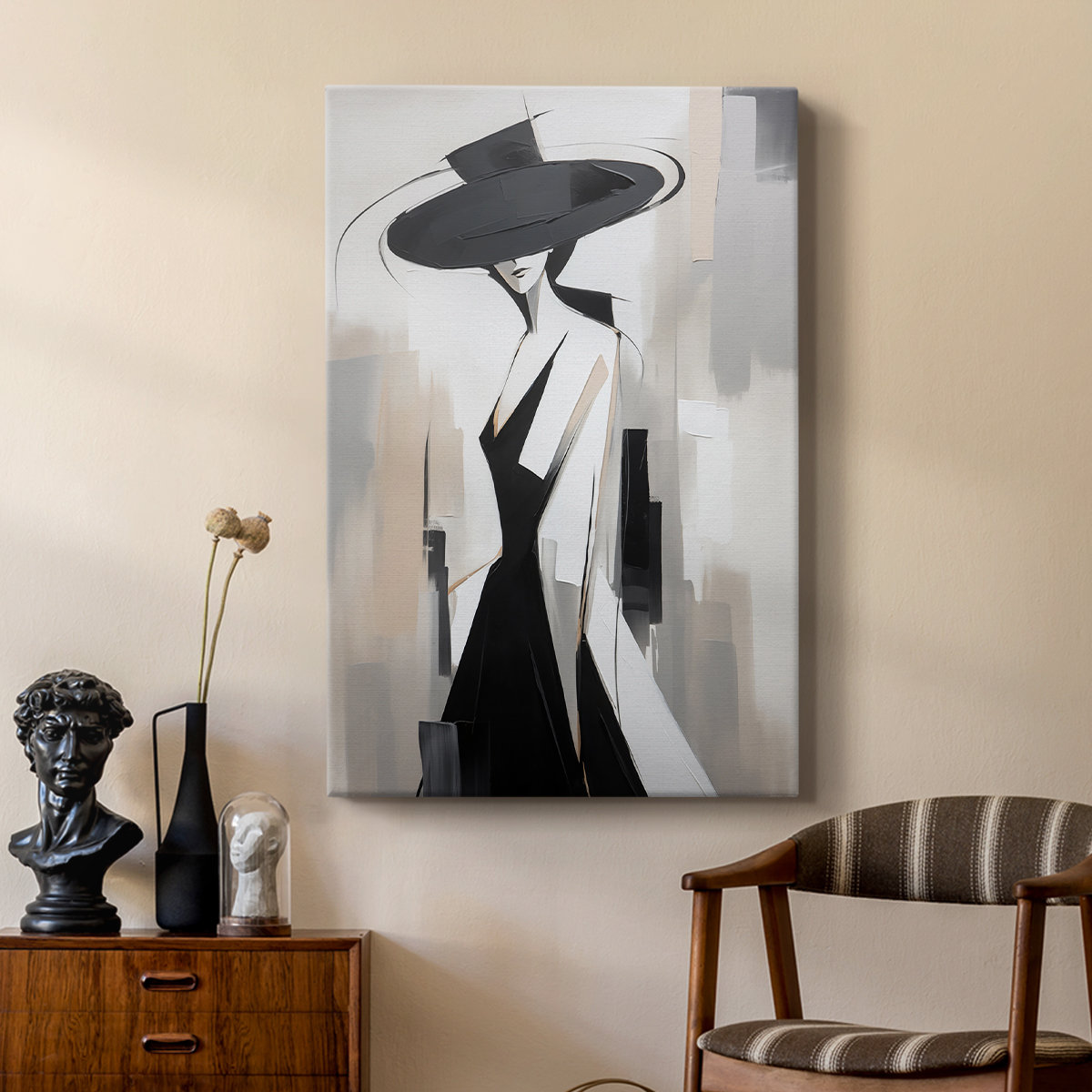 Wrought Studio™ WOMEN Series CVII -Premium Gallery Wrapped Canvas ...