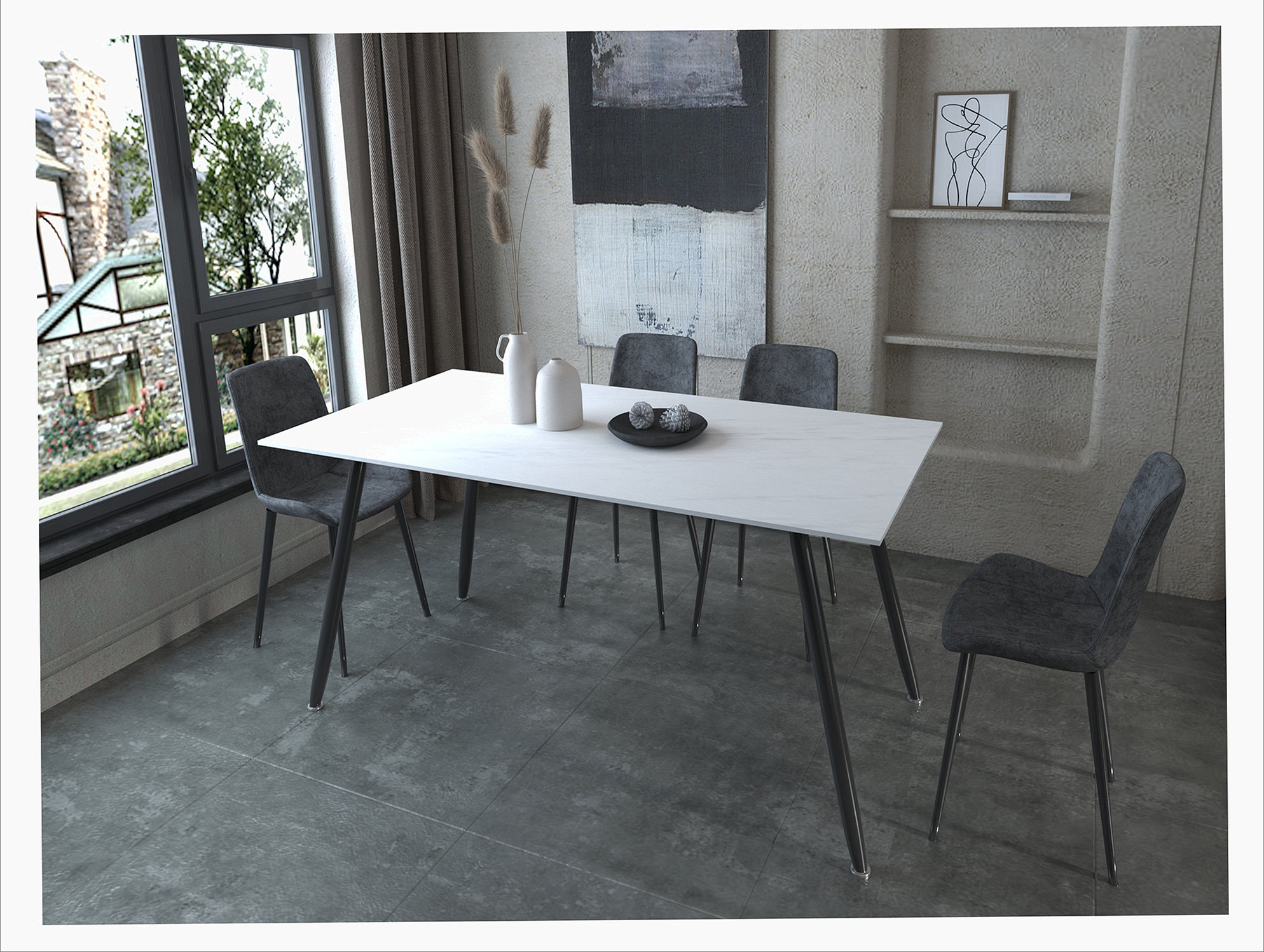 George Oliver 1 Piece Rectangular Dining Table without Chair | Wayfair