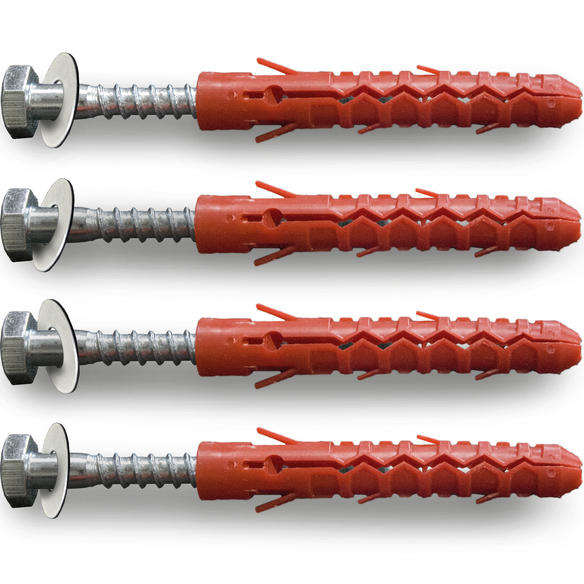 WFX Utility 4 X M10x100x5 Coach Bolt Screw Zinc Plated Wood Masonry ...