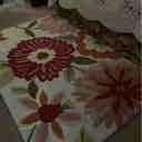 Red Barrel Studio® Leroi Floral Handmade Tufted Red/Pink Area Rug ...