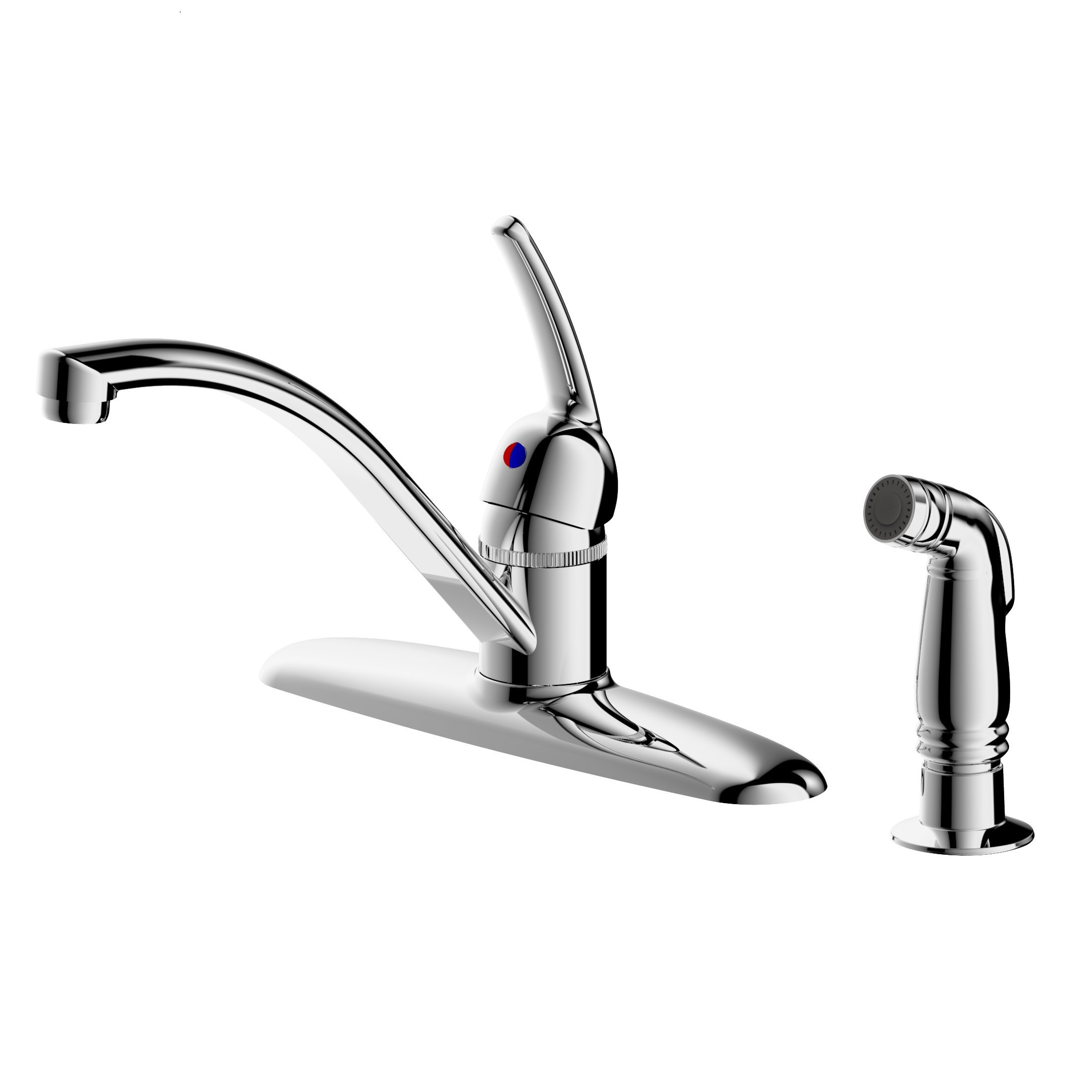 Ultra Faucets Kree Single Handle Kitchen Faucet | Wayfair
