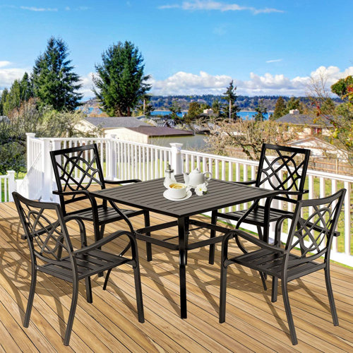 Wayfair | Square Patio Dining Sets You'll Love in 2024