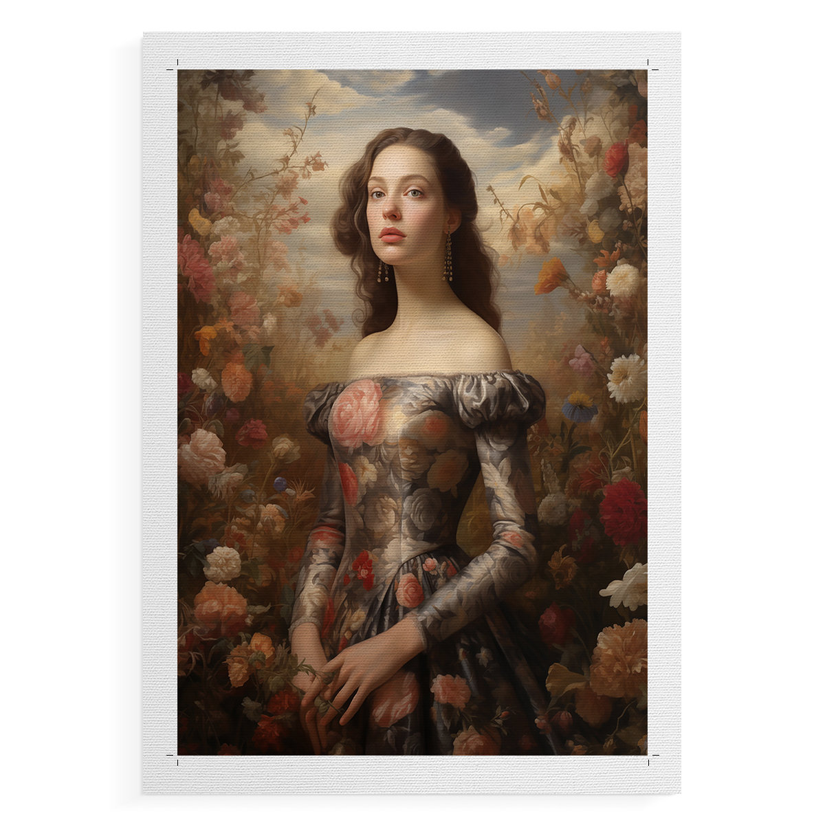 Fleur De Lis Living WOMEN Series DV -Premium Canvas Print Only - NOT ...