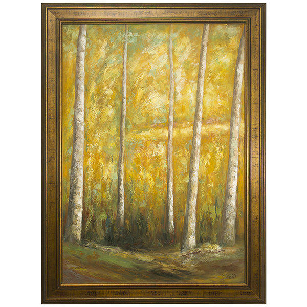 The Natural Light 'Splendour' Framed Oil Painting Print - Wayfair Canada