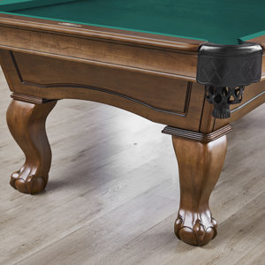 Imperial Resolute Pool Table with Ball and Claw Style Legs-Includes ...