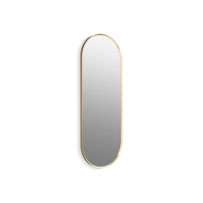 Kohler Essential Capsule Wall Mirror, Bathroom/Vanity Mirror with Frame ...