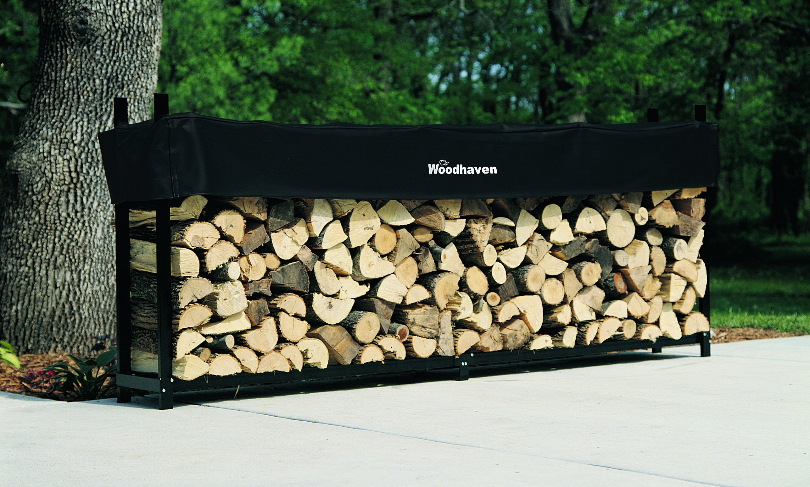 Woodhaven Firewood Log Rack | Wayfair