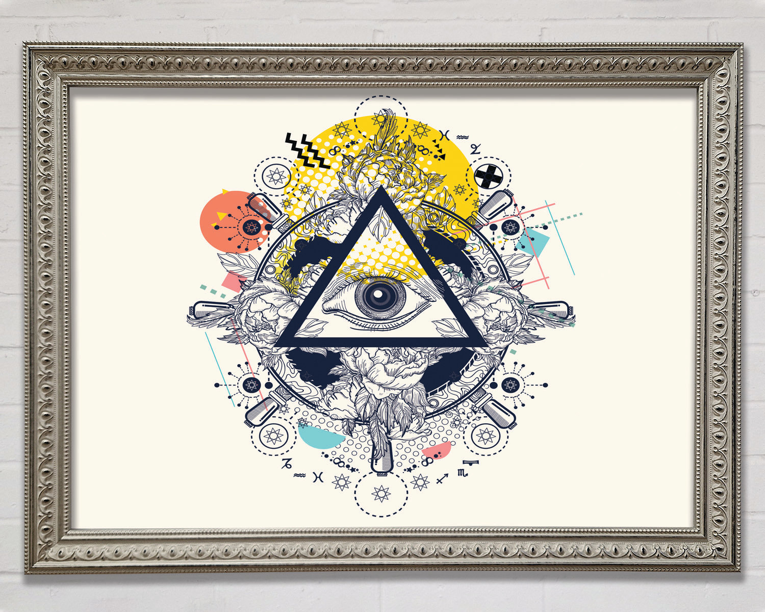 Bright Star All Seeing Eye - Print | Wayfair.co.uk