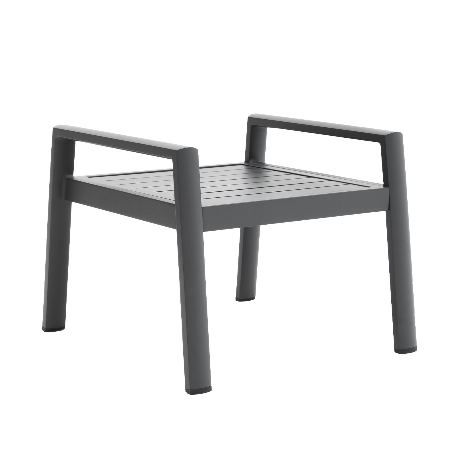 Ebern Designs Correy Rectangular 21.7'' L x 18.7'' W Outdoor Side Table ...
