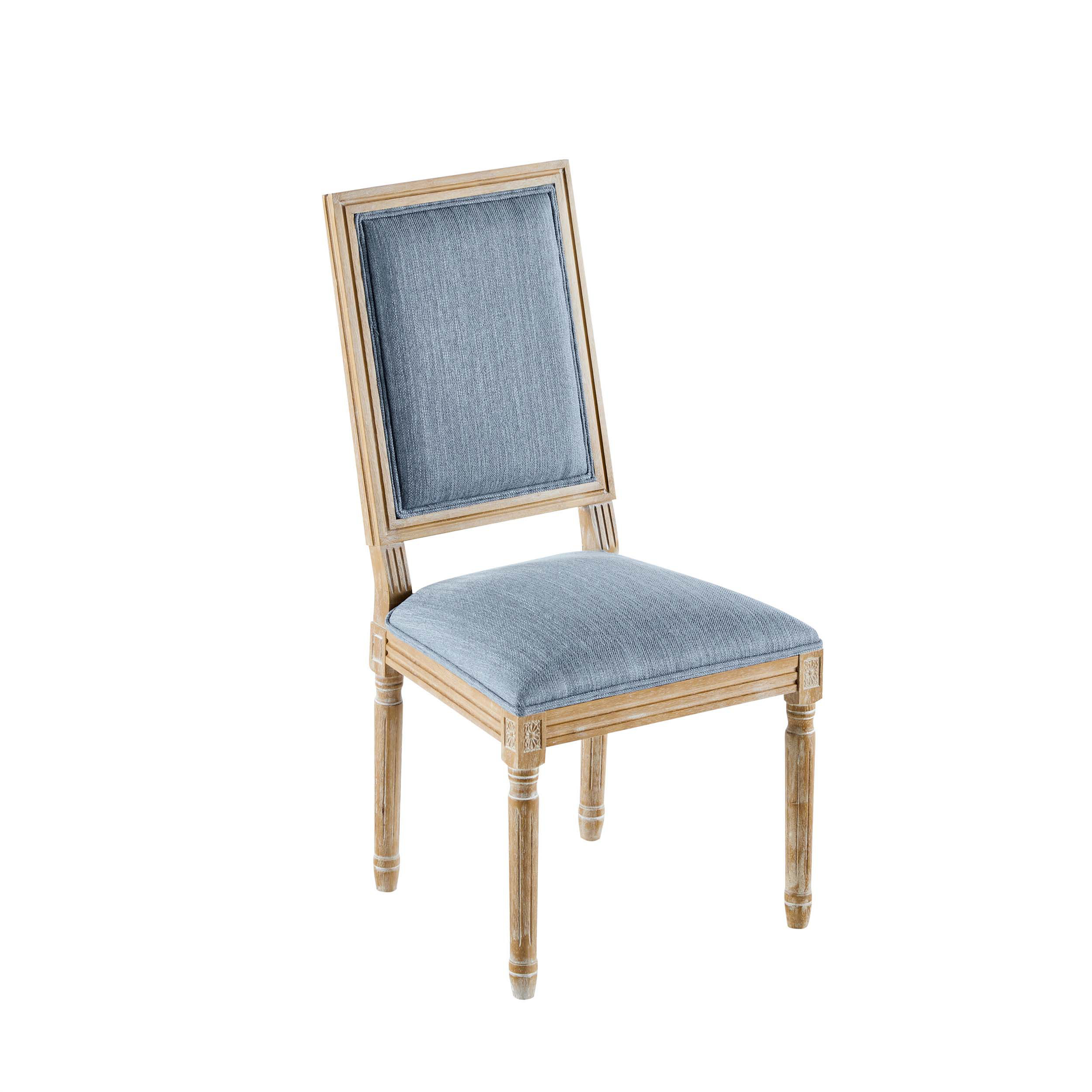 One Allium Way® Set of Two French Country Dining Chairs with Elegant ...