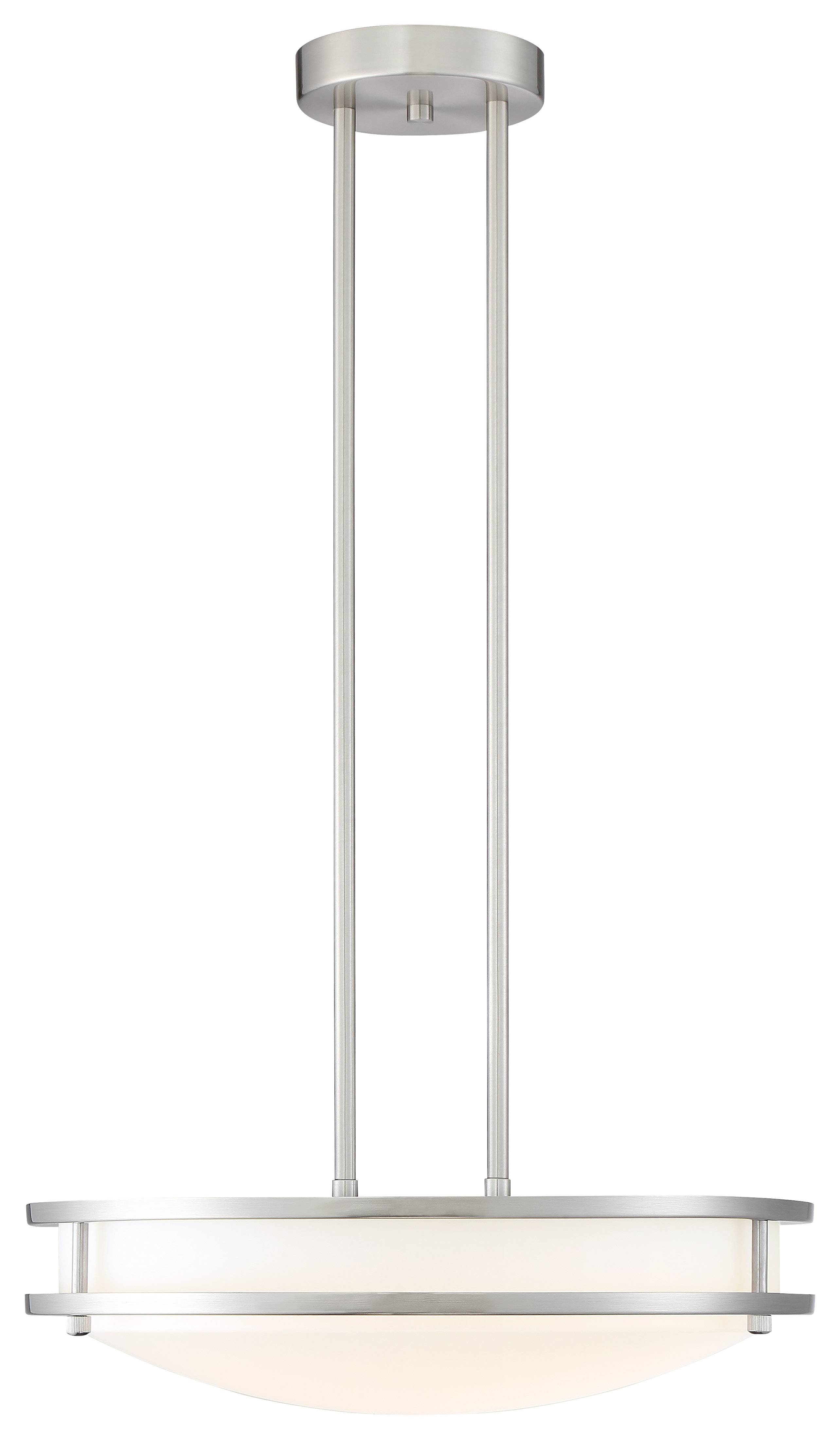 Winston Porter Capra 1 - Light Single Drum LED Pendant | Wayfair