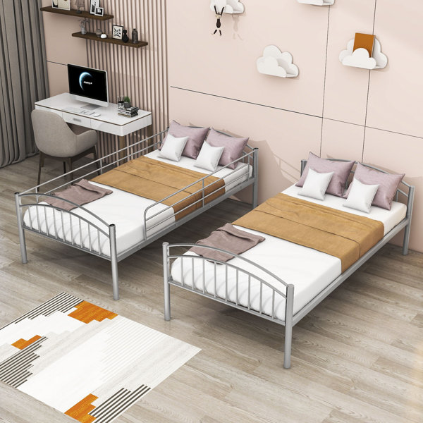 Isabelle & Max™ Grateron Kids Twin Over Twin Bunk Bed - Wayfair Canada