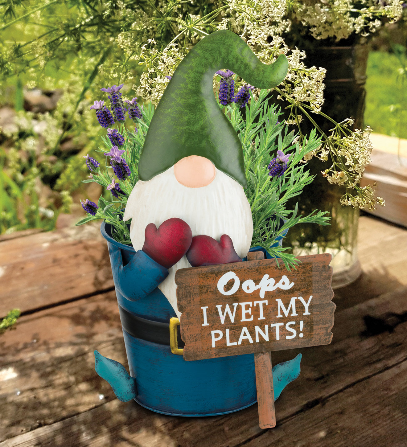 Regal Art & Gift Gnome Planter - Oops I wet my Plants | Wayfair