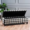 Gracie Oaks Atis Indoor Upholstered Storage Bench, End of Bed Bench ...