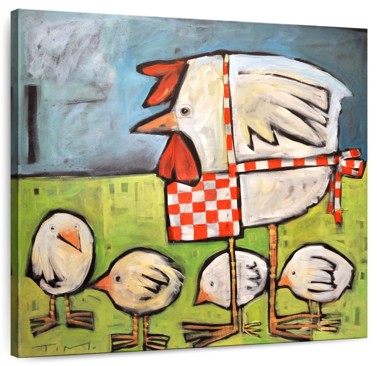 Ebern Designs Crowle Hen And Chicks After Storm | Wayfair