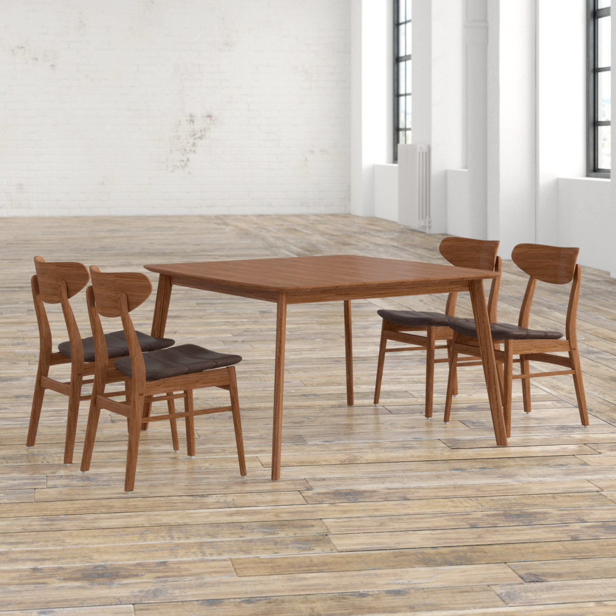Mercury Row® Fullerton 4 - Person Dining Set & Reviews | Wayfair
