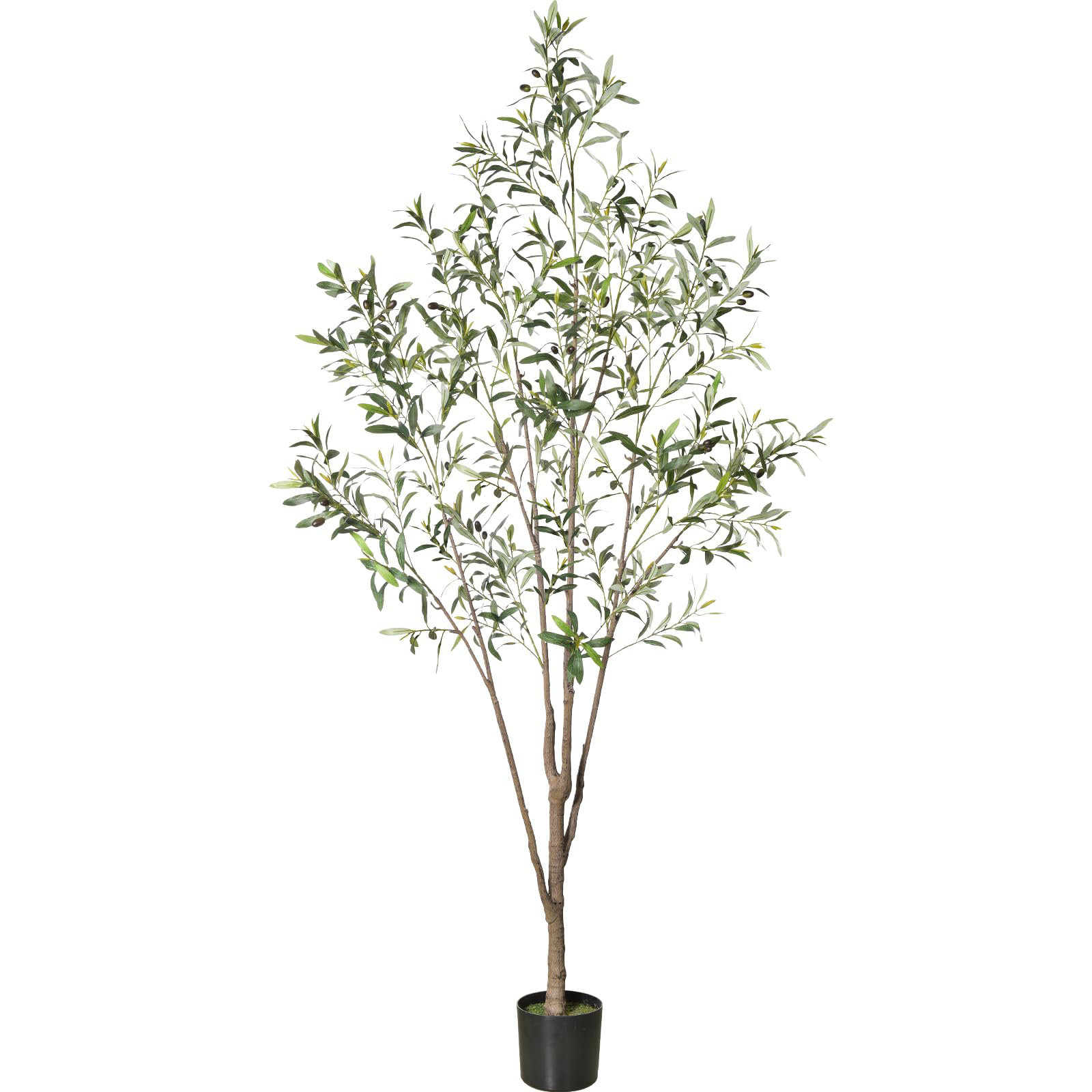 Primrue Olive Trees Artificial Indoor, Faux Olive Tree, Fake Potted ...