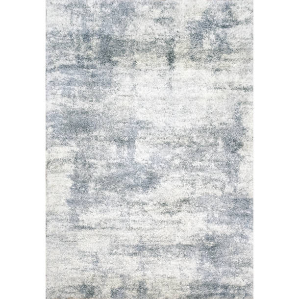 Wrought Studio Loretta Cream/Gray Area Rug & Reviews | Wayfair
