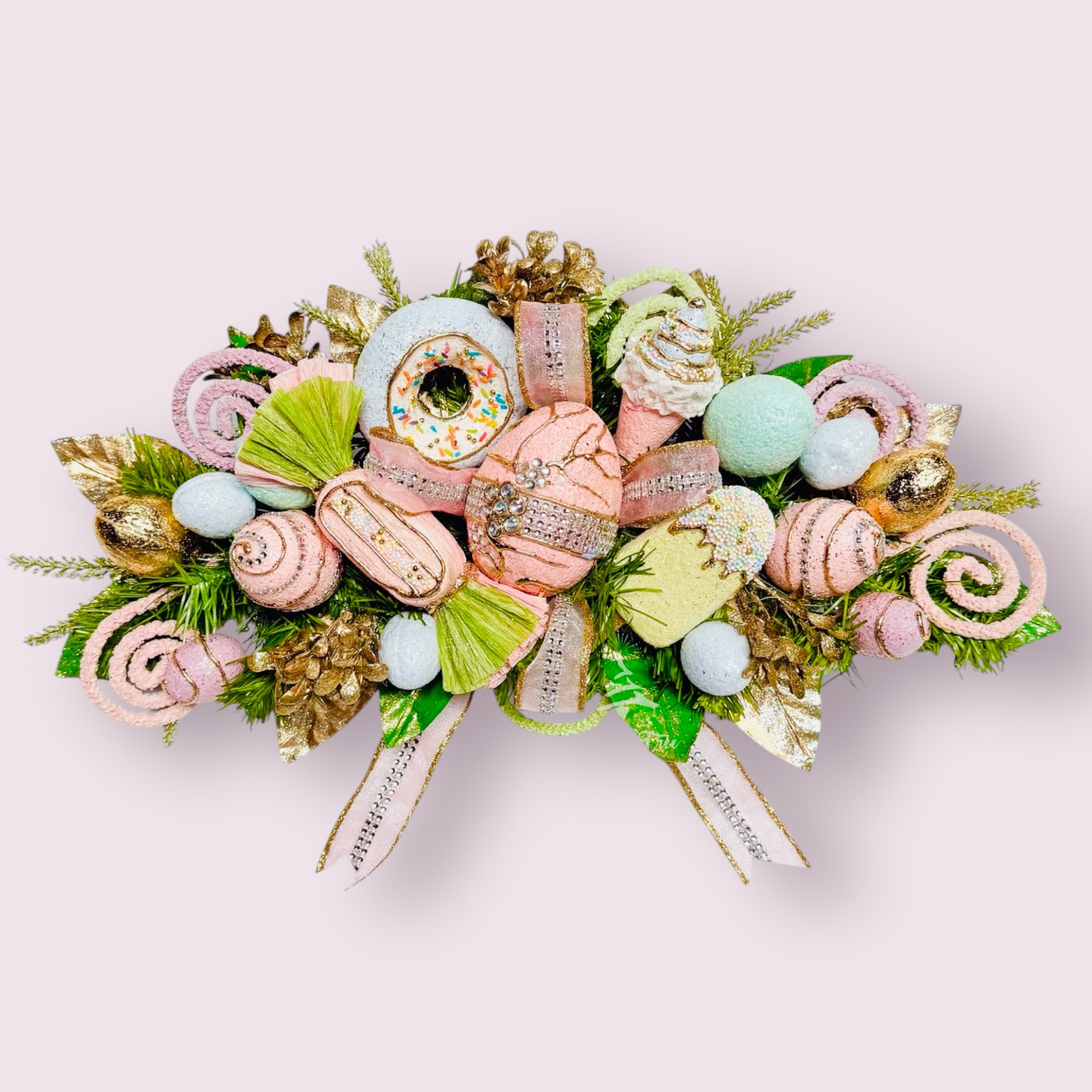 The Holiday Aisle® Easter Pastel Sweet Swag | Wayfair