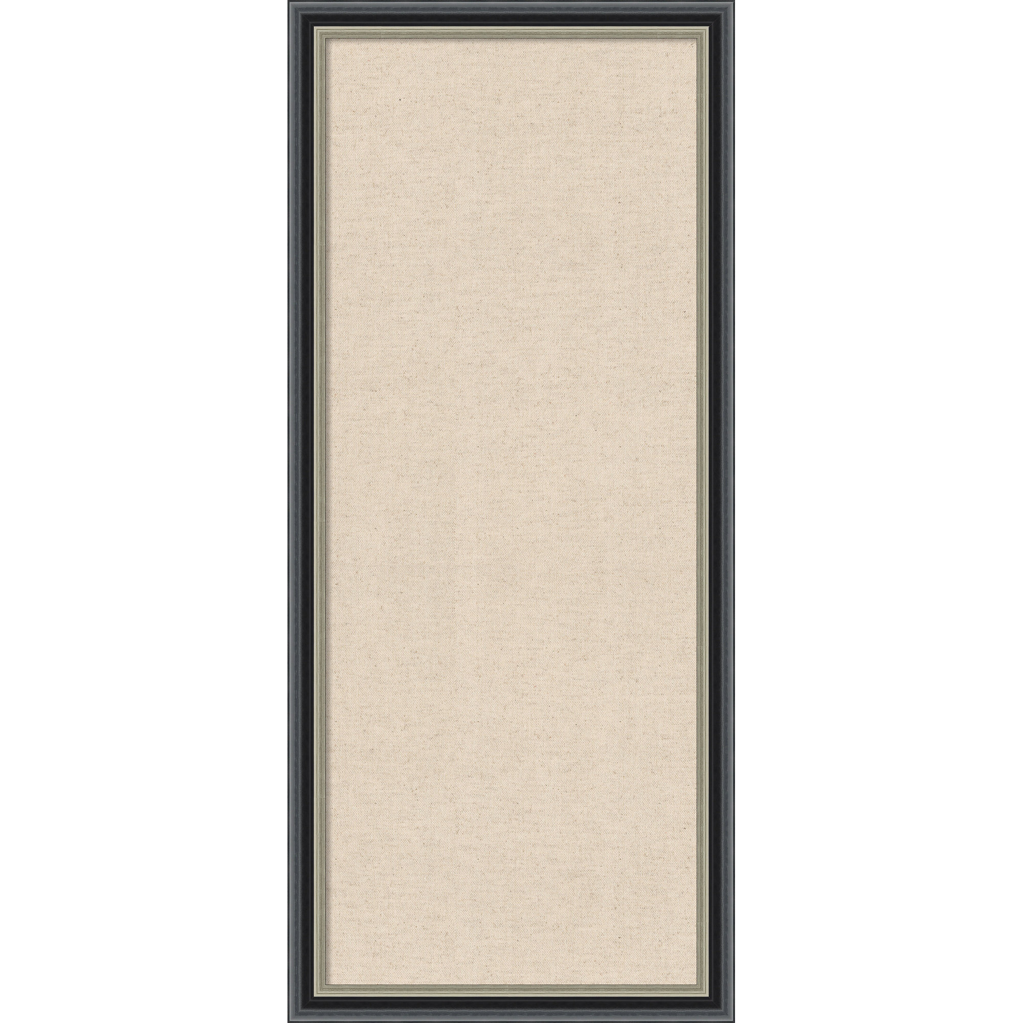 Gracie Oaks Framed Fabric Pinboard, Natural Linen by The Creative Bunch ...