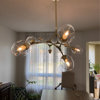 George Oliver Eilers 8 - Light Dimmable Sputnik Modern Linear ...