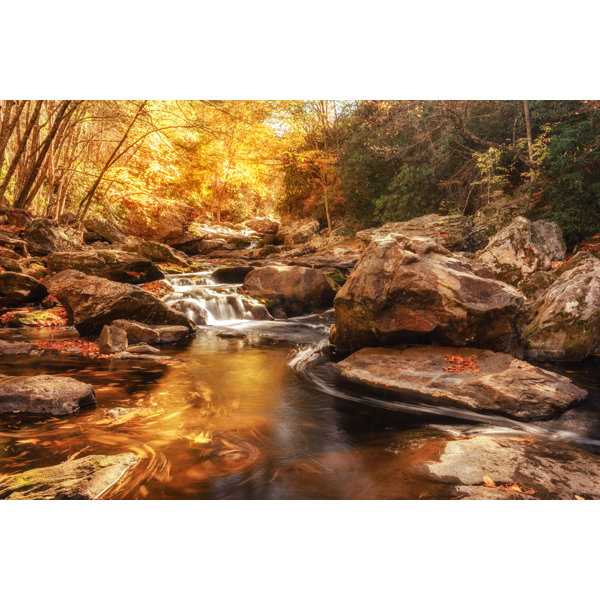 Alpen Home Blue Ridge Parkway In Autumn by Craig Zerbe - Wrapped Canvas ...