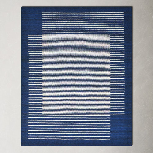 Nevins Handmade Navy Rug & Reviews | AllModern